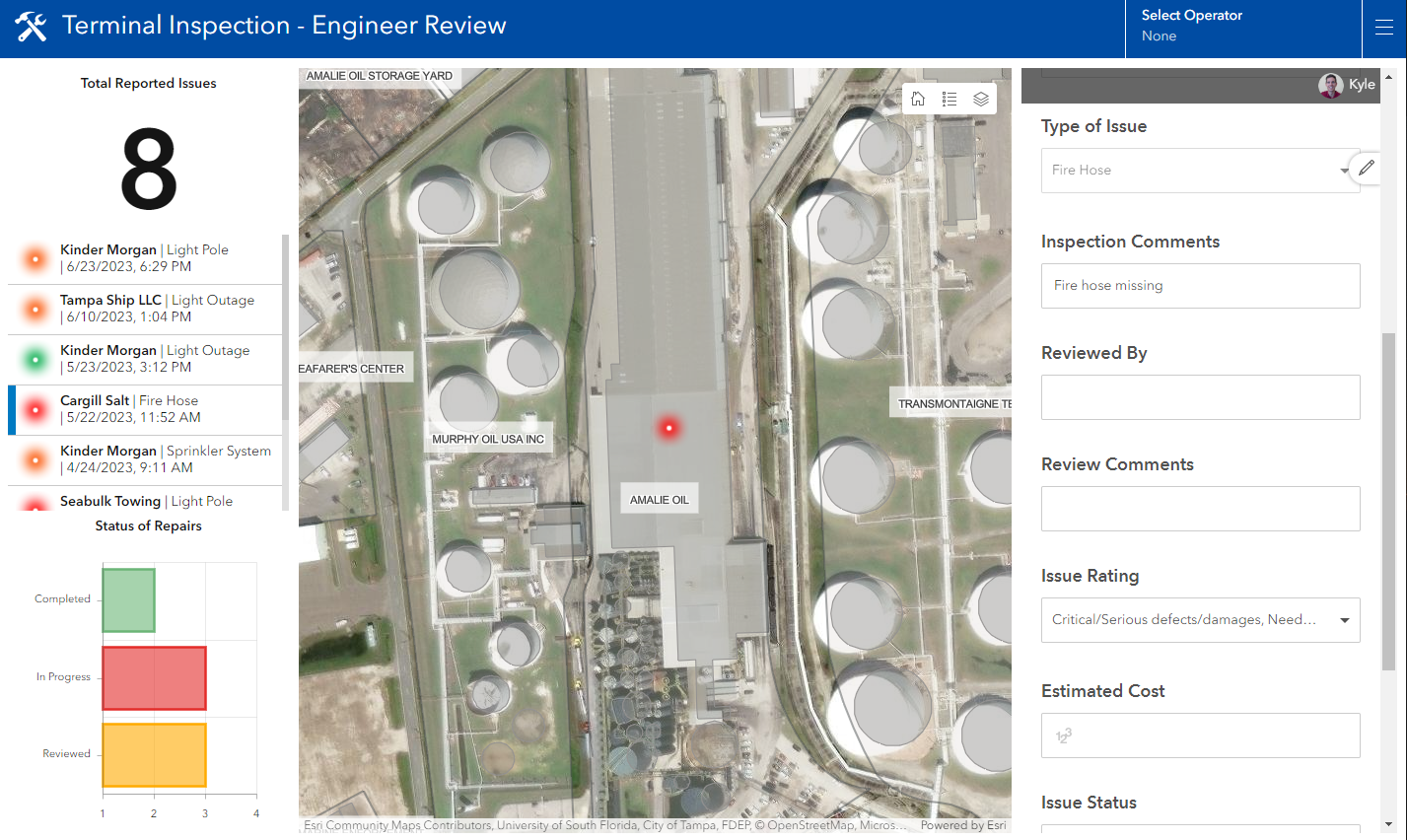 Configuring ArcGIS for Terminal Inspections - Esri Community