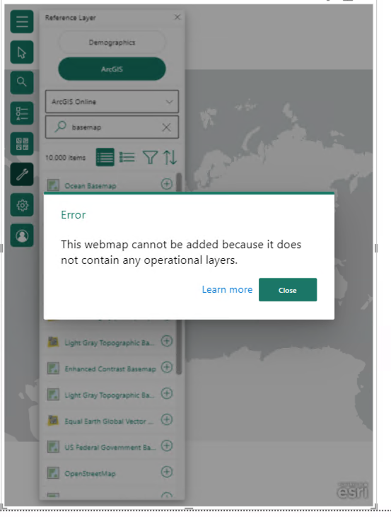 Solved: How to remove base map country names (referecen) i... - Esri Community