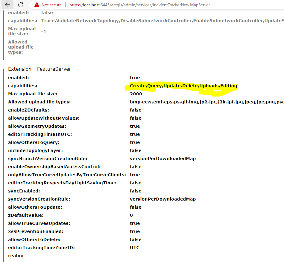 Getting error "Requested operation is not supporte... - Esri Community