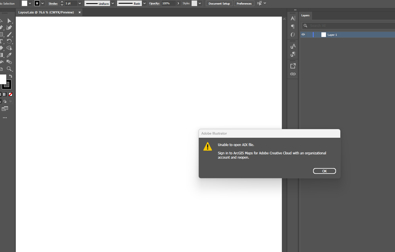 Adobe illustrator is not opening AIX file - Esri Community