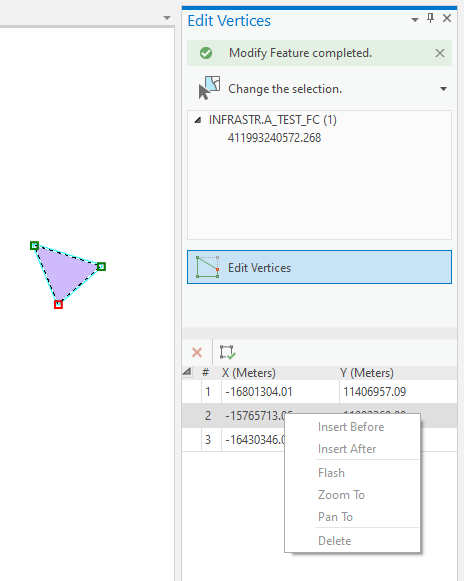 Edit Vertices — Insert vertex in list using right-... - Esri Community