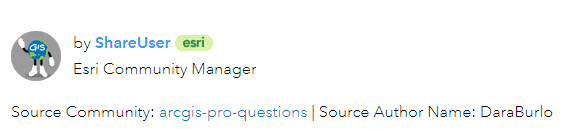 How to use the Share Tool - Esri Community