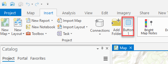 Solved: How to add a button to the ribbon on an existing t... - Esri ...