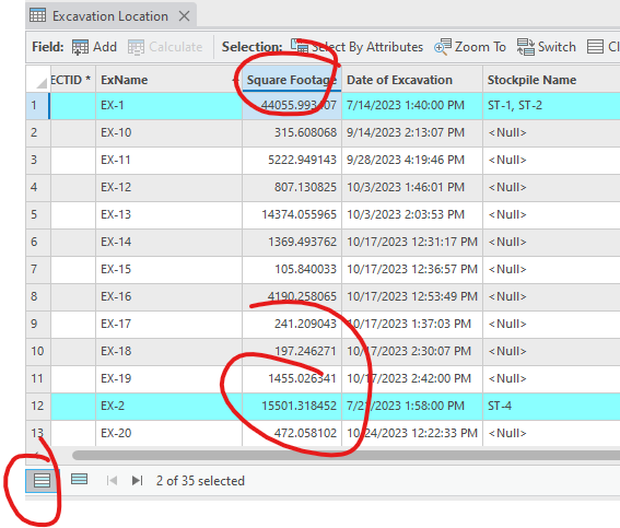 Solved: Bug with 'Show Selected Records' Attribute Table v... - Esri Community