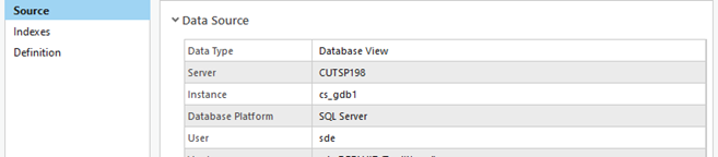 Catalog Item Properties — "Registered with the Geo... - Esri Community