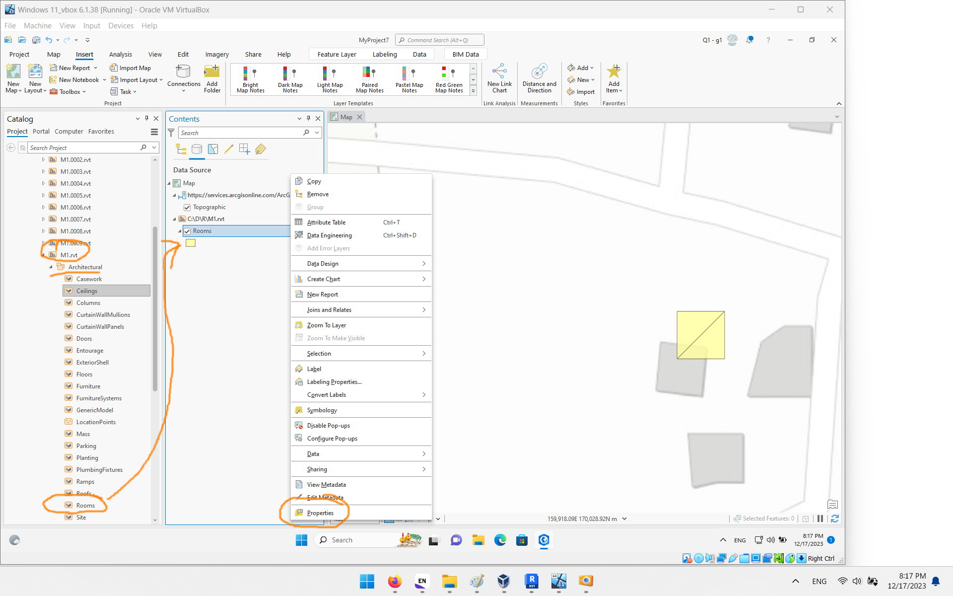 ArcGIS Pro 3.0.2: The values of the area of rooms ... - Esri Community