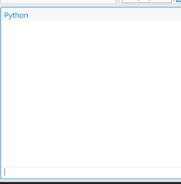 Python Window Sections — Default sizing and positi... - Esri Community