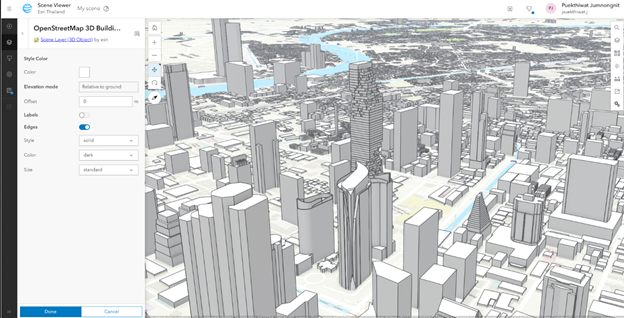 Stylize the building edges in Scene Viewer 3D Base... - Esri Community