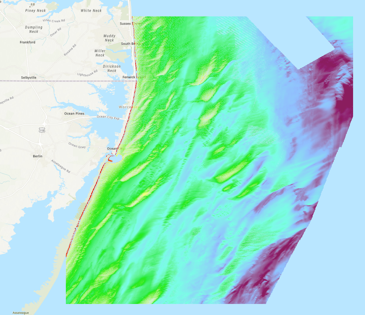 clipping a bathymetric map in ArcGIS... - Esri Community