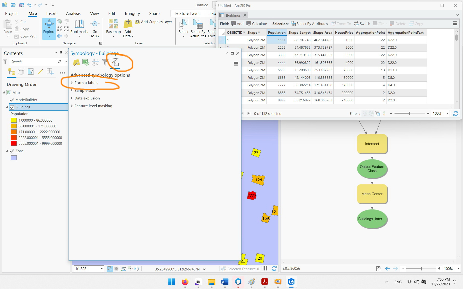 Solved: ArcGIS Pro 3.0.2: How to display the comma separat... - Esri ...