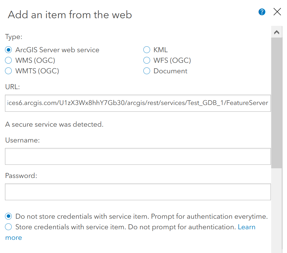 Registering ArcGIS Online hosted Feature Layer - Page 2 - Esri Community