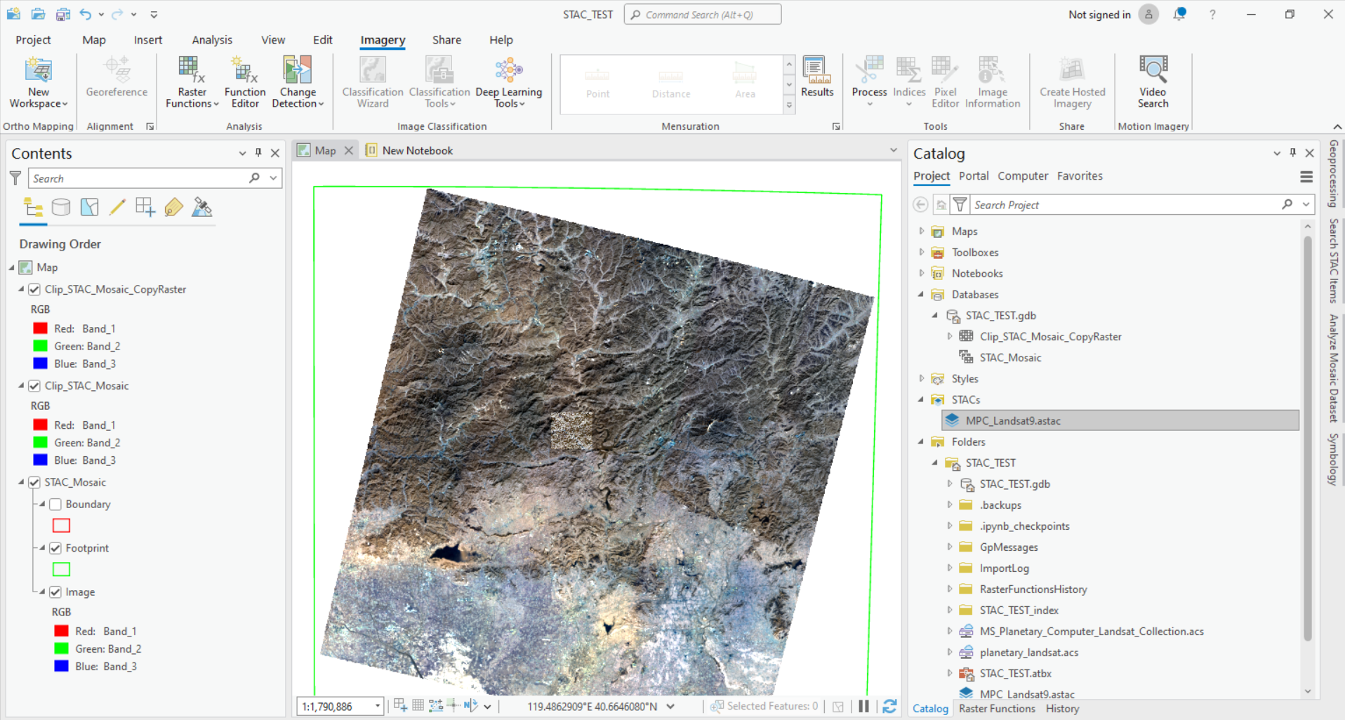 Solved: Microsoft Planetary Computer STAC - unable to add ... - Esri ...