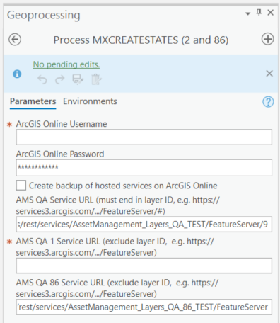 Potential bug: ArcGIS Pro 3.1.3 clears entered par... - Esri Community