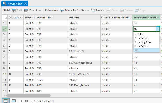 Does ESRI's Lead Service Line Inventory solution m... - Esri Community