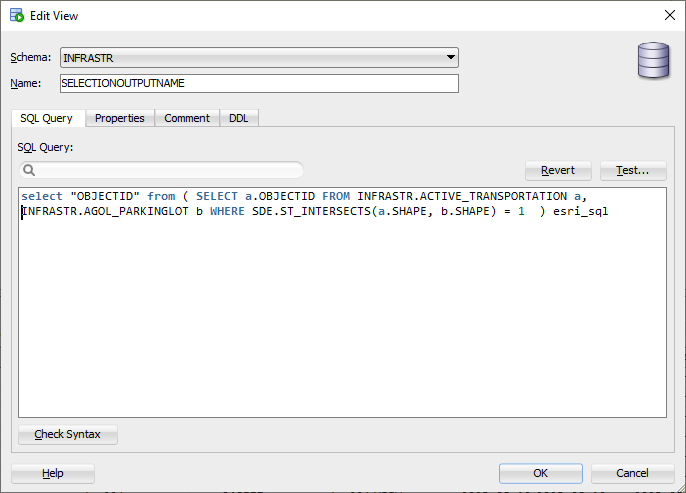 Spatial definition query - Esri Community