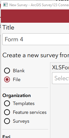 Solved: publishing a new survey from an existing survey - Esri Community