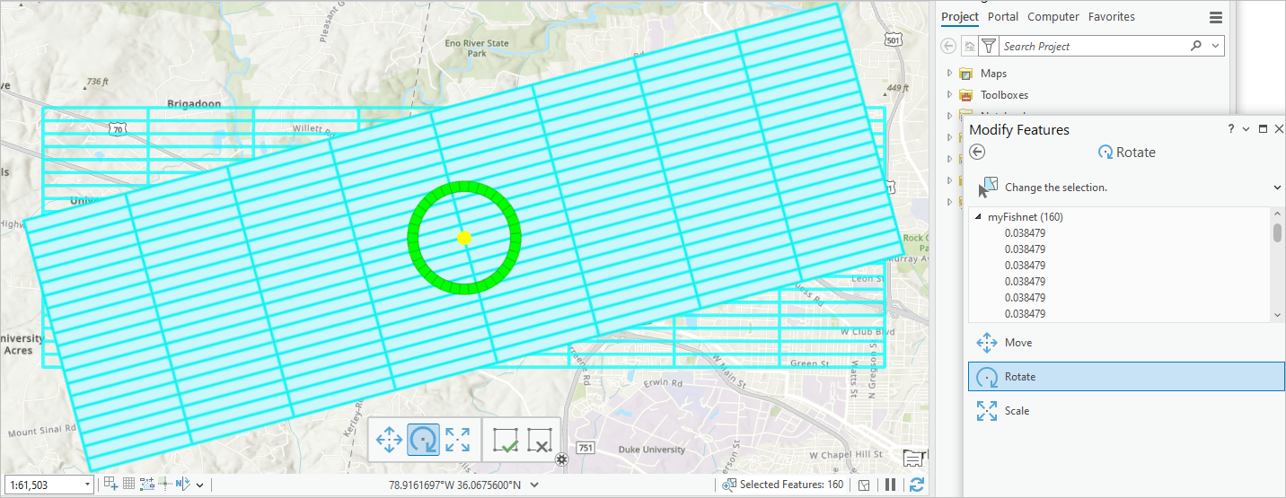 Creating a rotated fishnet for agricultural purpos... - Esri Community