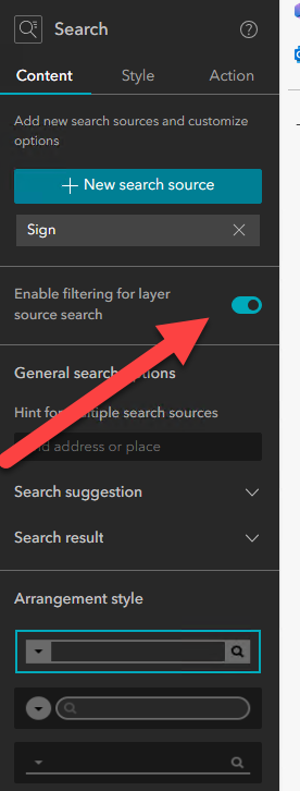 Solved: Question about the Search Widget - Esri Community