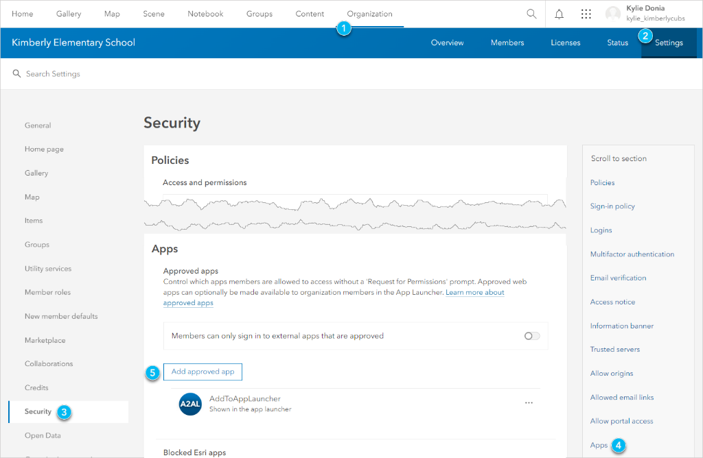 Add more apps and such to the ArcGIS Online app la... - Esri Community