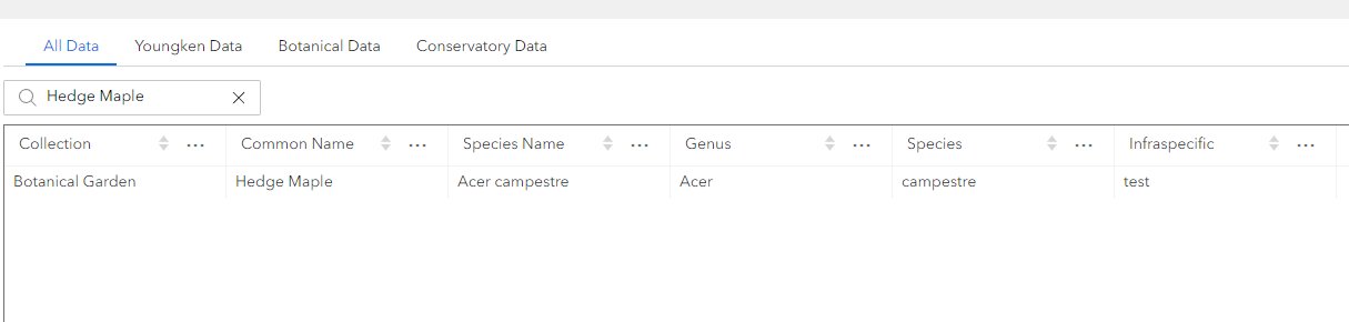 Solved: Table widget not auto-populating field - Esri Community