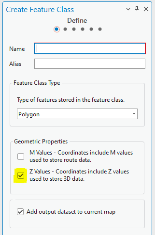 Consistent default Z on/off when creating feature ... - Esri Community