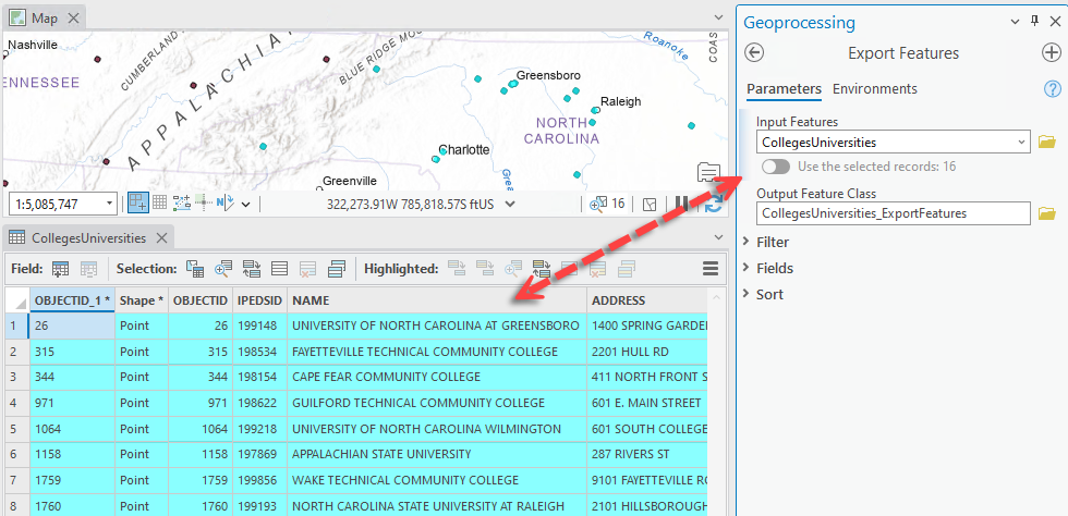 GP Tools — Ignore selection but honor definition q... - Esri Community
