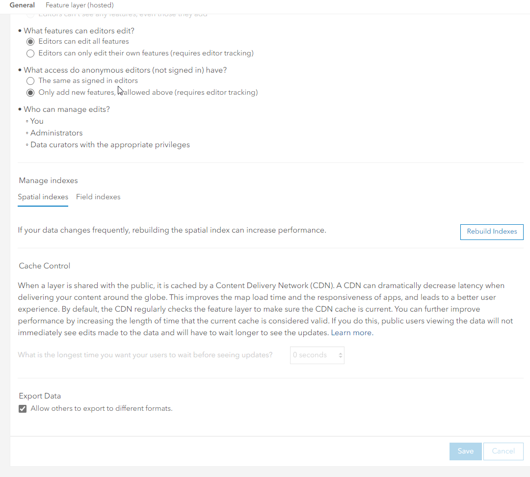 Download action disabled for EB table - Esri Community