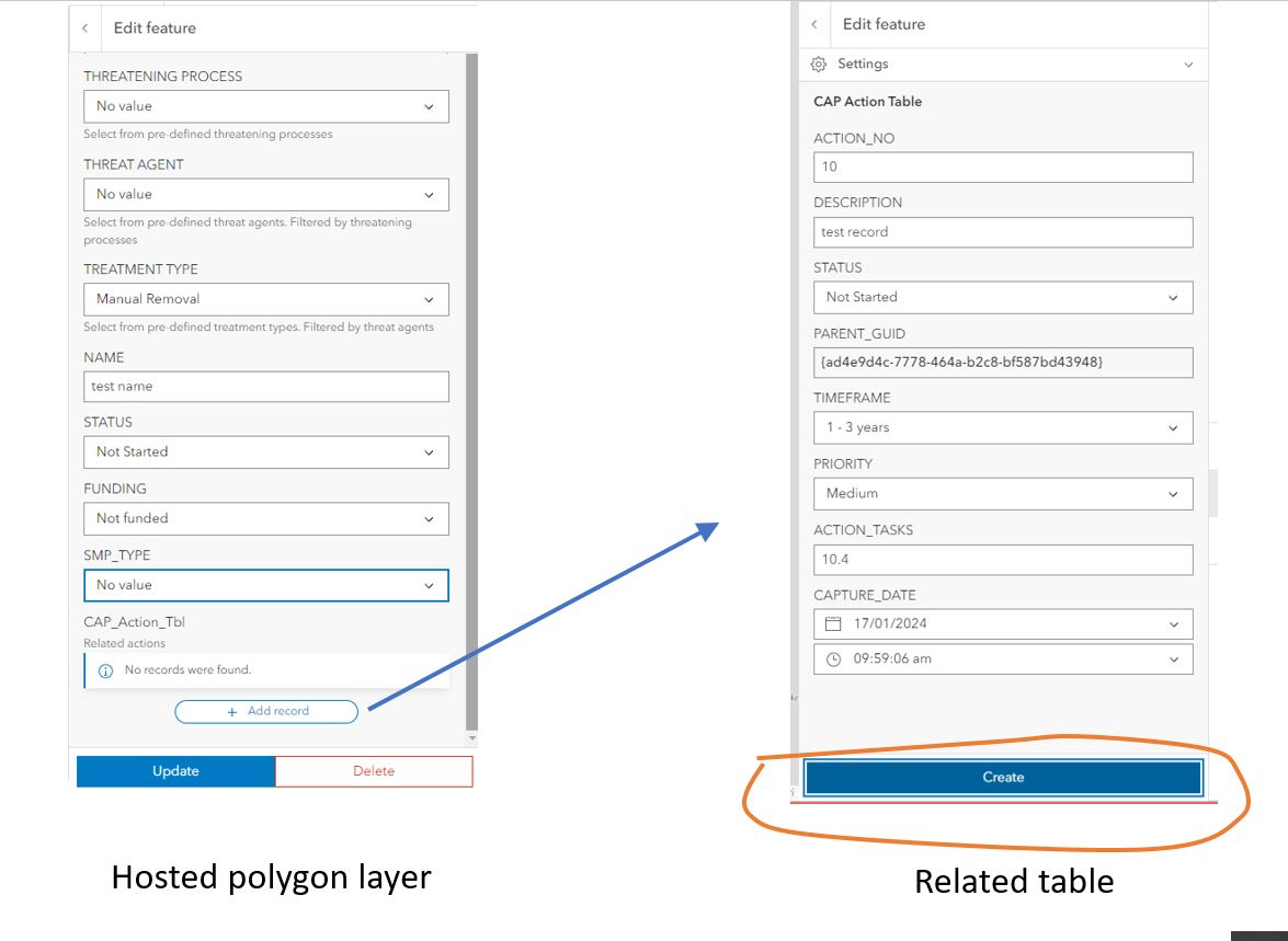 ExB edit widget and related records not saving - Esri Community