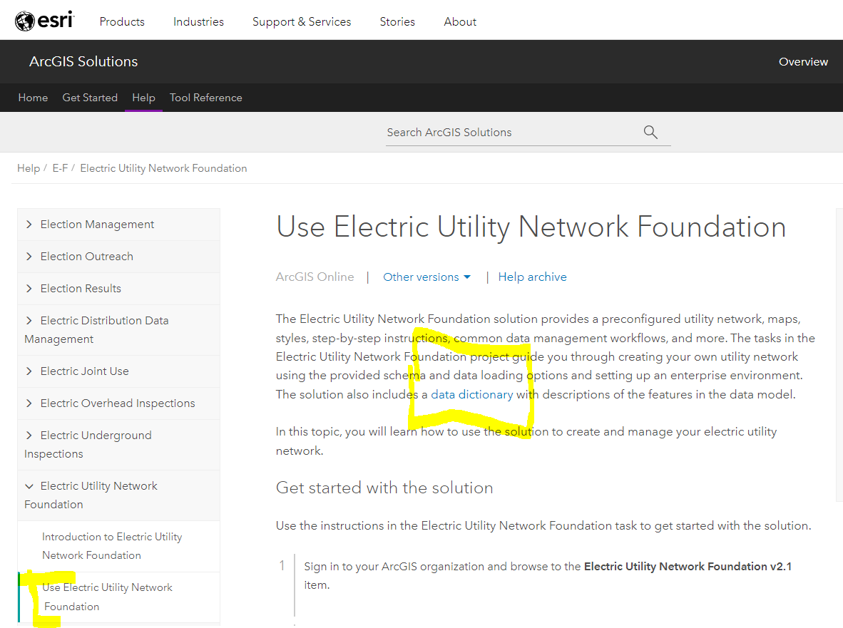 Solved: Data Model Explorer for Electricity - Esri Community