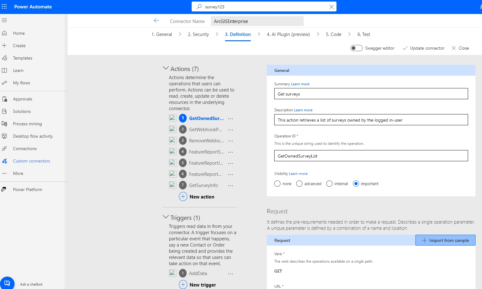 Survey123 plus Power Automate and Workforce (on Ar... - Esri Community