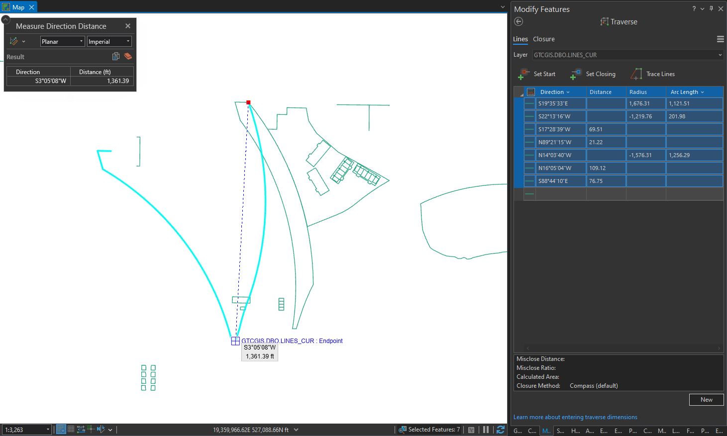SOLVED: ArcPro 3.2.1 Traverse Tool Directions not ... - Esri Community