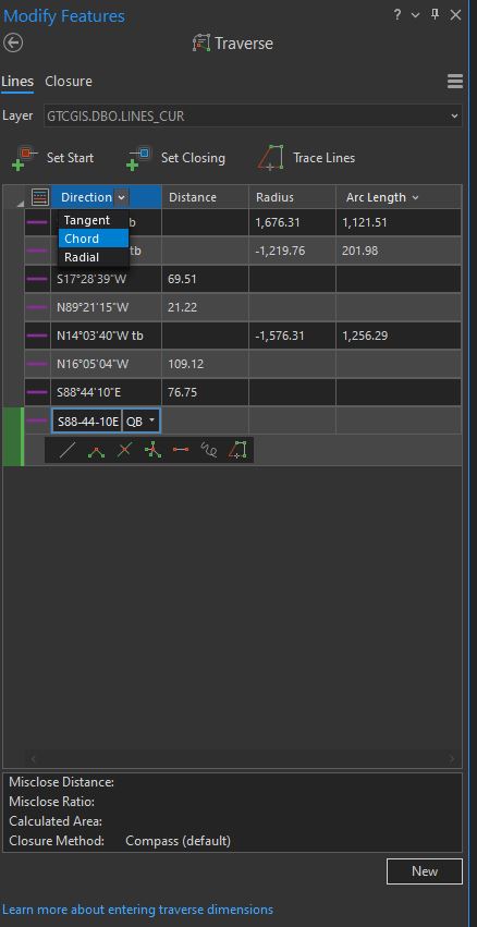 SOLVED: ArcPro 3.2.1 Traverse Tool Directions not ... - Esri Community
