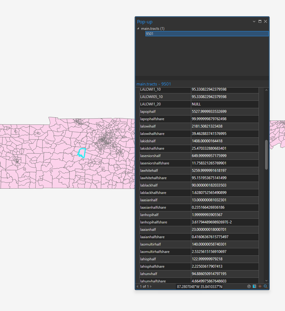 Plotting Data to Census Tracts - Esri Community