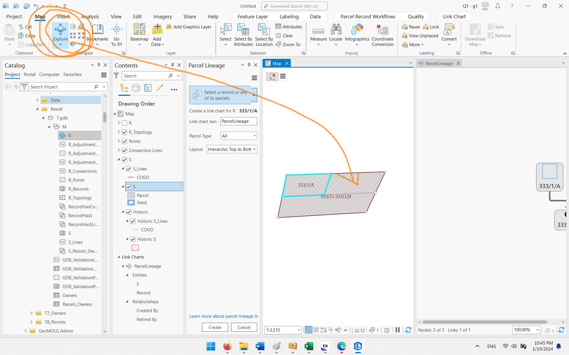 ArcGIS Pro 3.2.1: The “explore” tool appears to se... - Esri Community