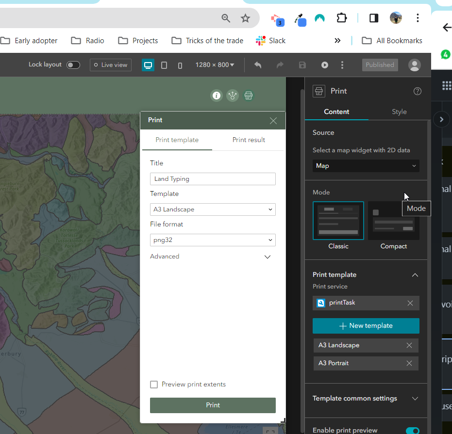 Print widget - Include free text for user instruct... - Esri Community
