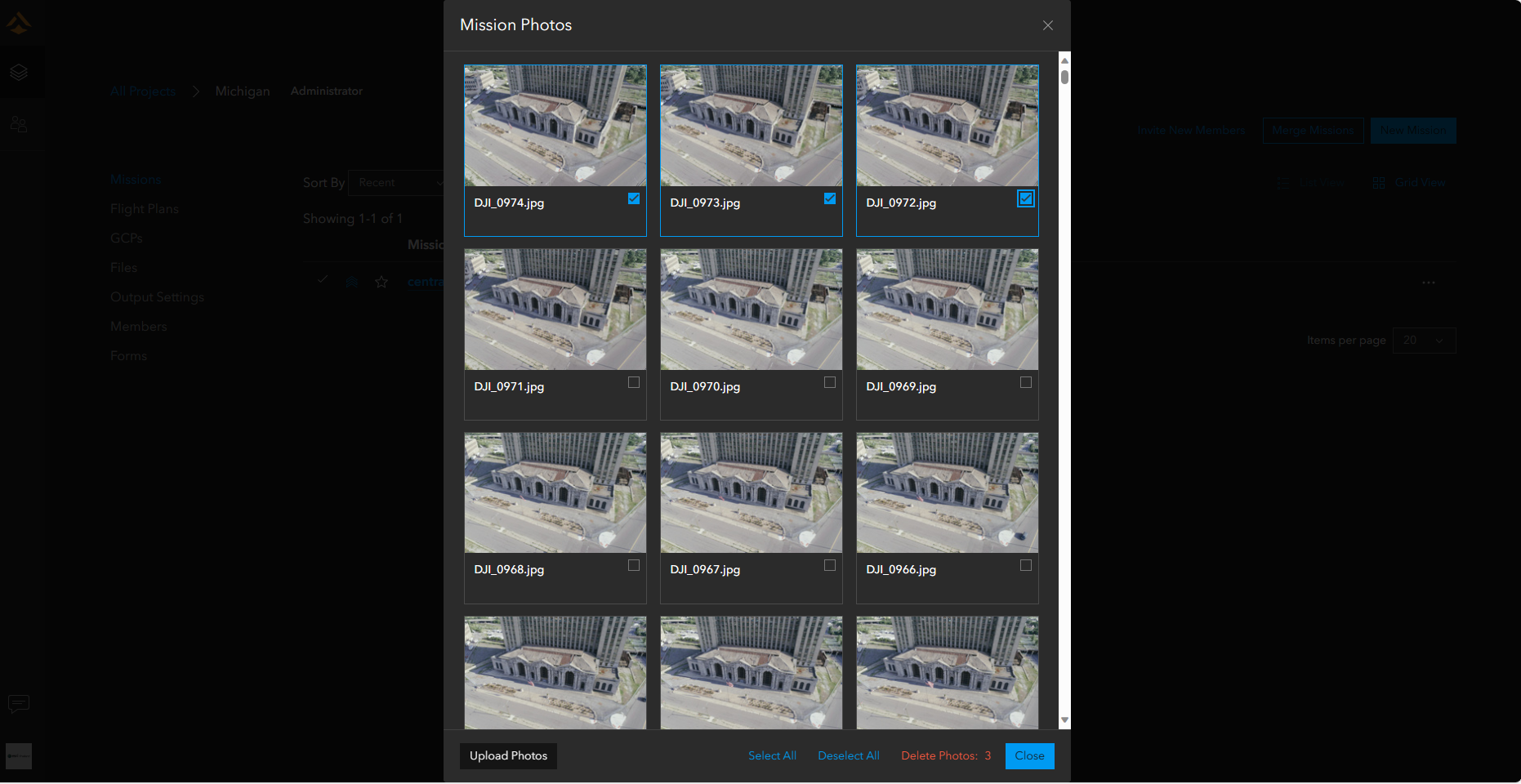 Delete Image By Select From Area Esri Community