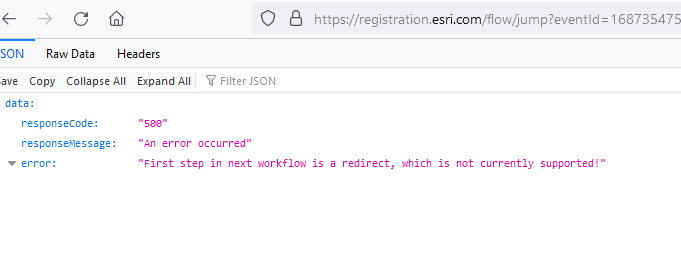 Solved: Error trying to register for 2024 UC - Esri Community