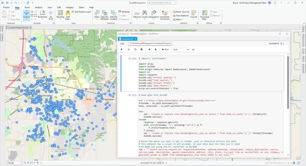 More From The Duck Pond - Using DuckDB In ArcGIS P... - Esri Community