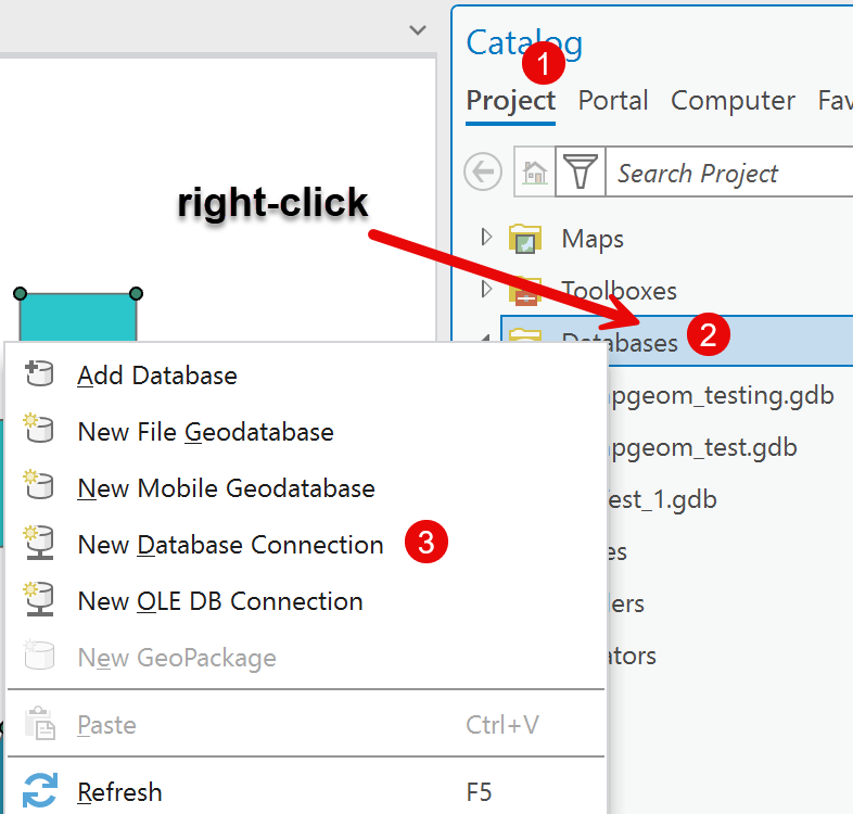 Create Database Connections in a folder with ArcGI... - Esri Community