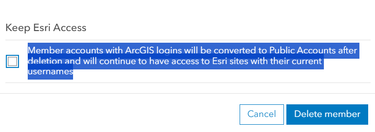 Solved: Removing/Unassigning User Types - Esri Community
