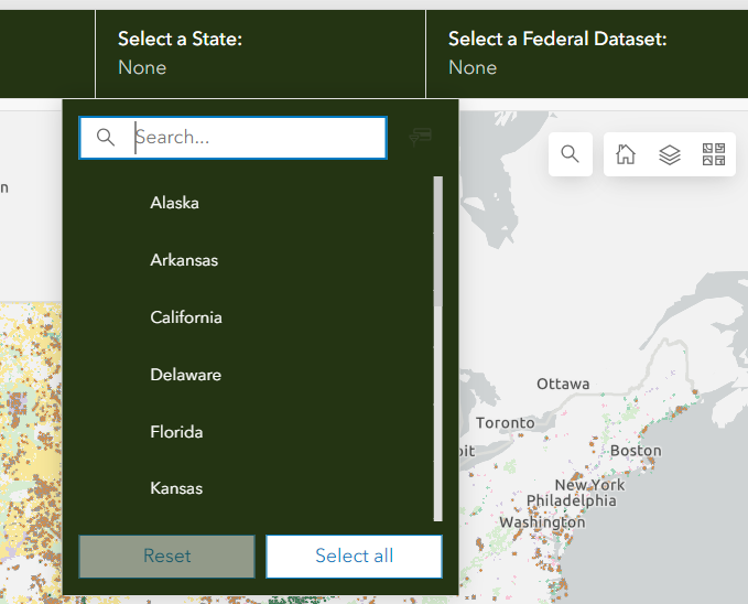 Issue with category selector - Esri Community