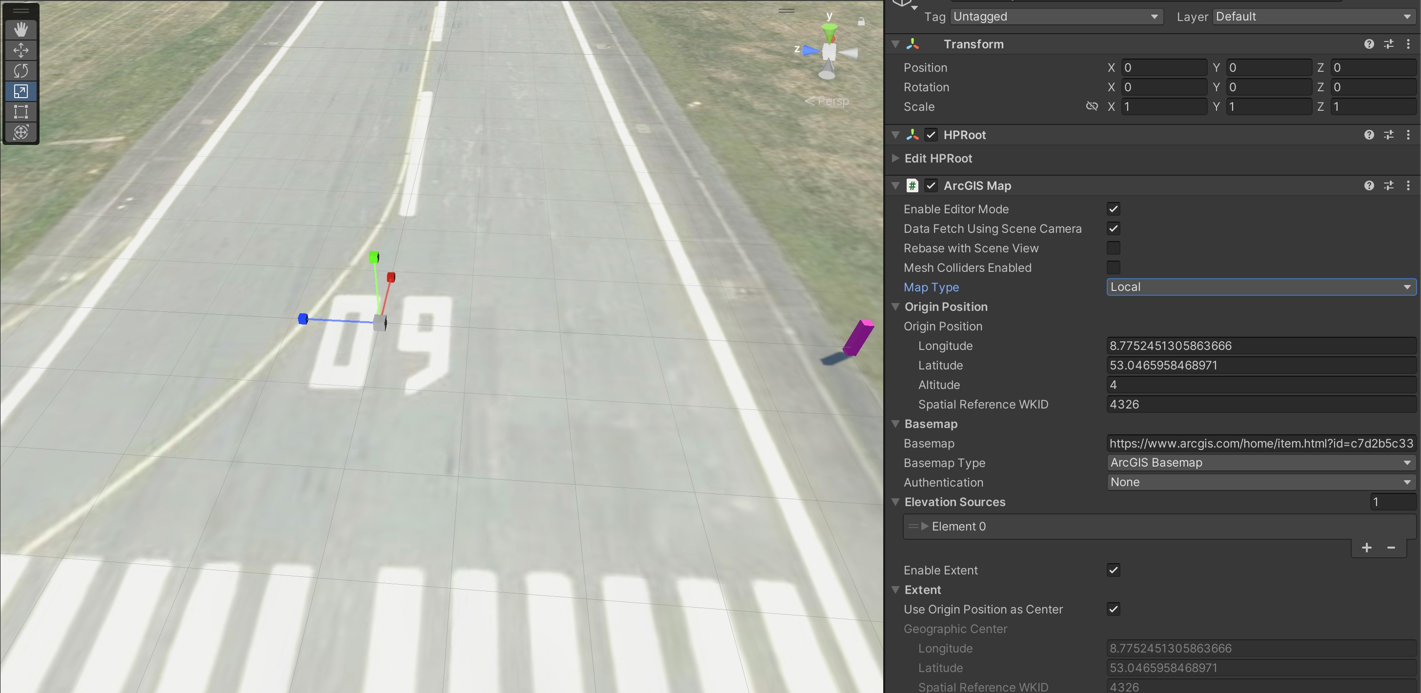 Map scaling different between public and local map... - Esri Community