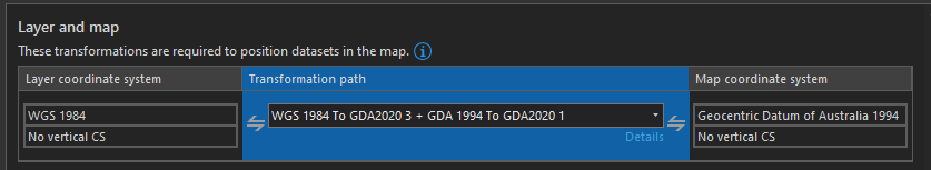 Solved: Clarification around Transformations in ArcGIS Pro - Esri Community