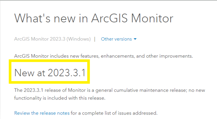Monitor 2023.3 database connection - Esri Community
