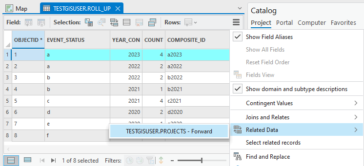 Relate from table to table joined to query layer - Esri Community