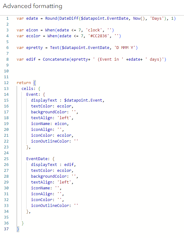 Dashboards That Pop: Dynamic Date 'Alerts' - Esri Community