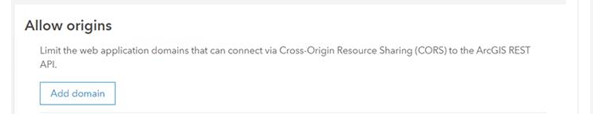 cors origin error - Esri Community