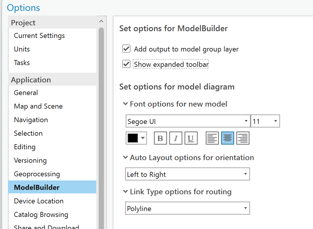 Change the default color of connector lines in Mod... - Esri Community