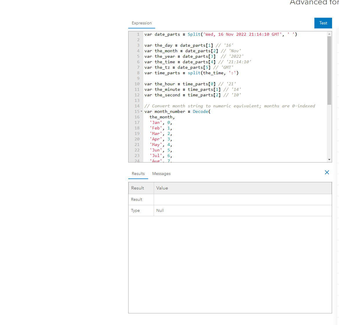 Using Arcade to change string field to a date fiel... - Esri Community
