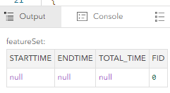 Solved: Indicator to show start time, end time, and total ... - Esri Community